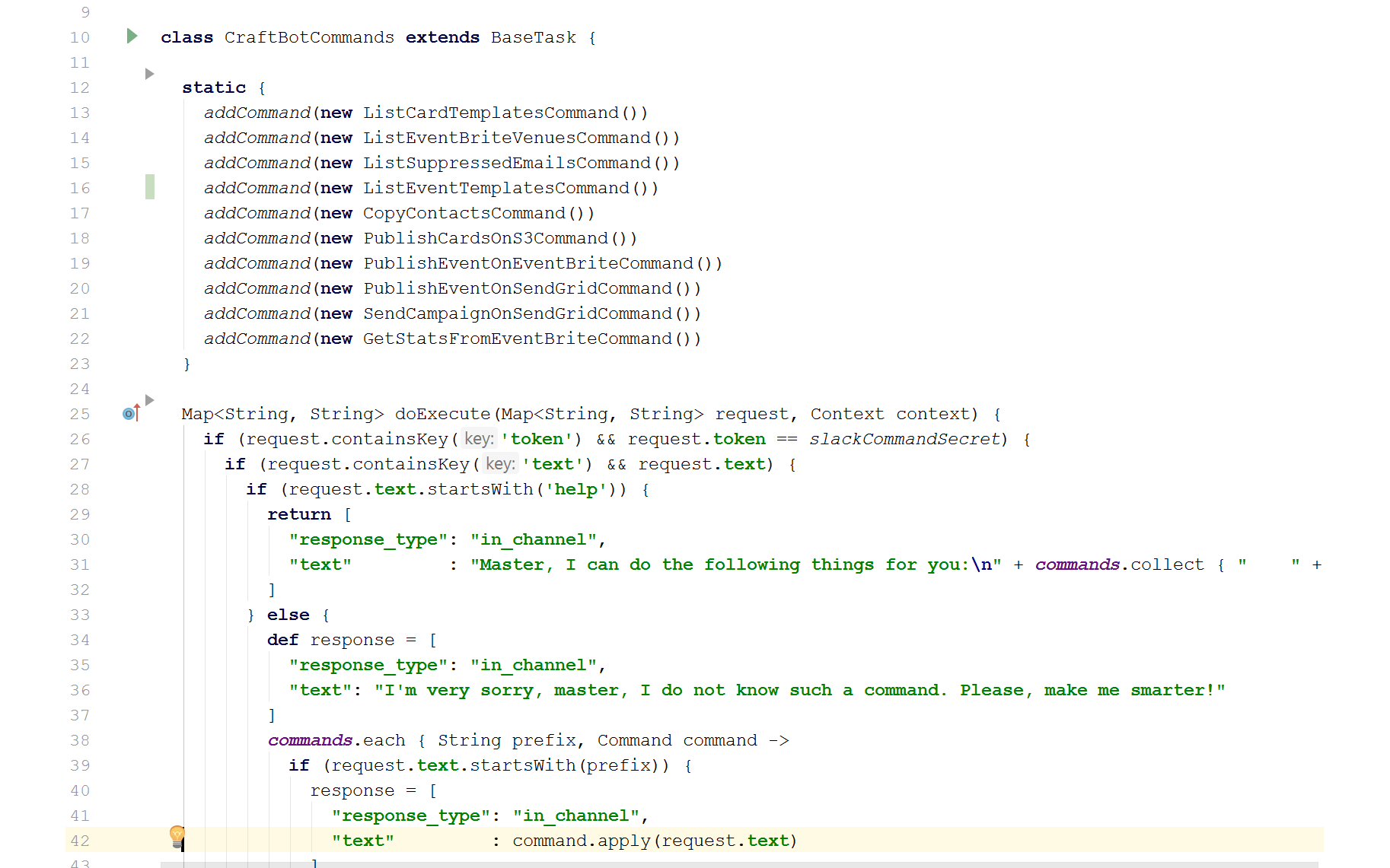 Bots at community service — Extreme Automation